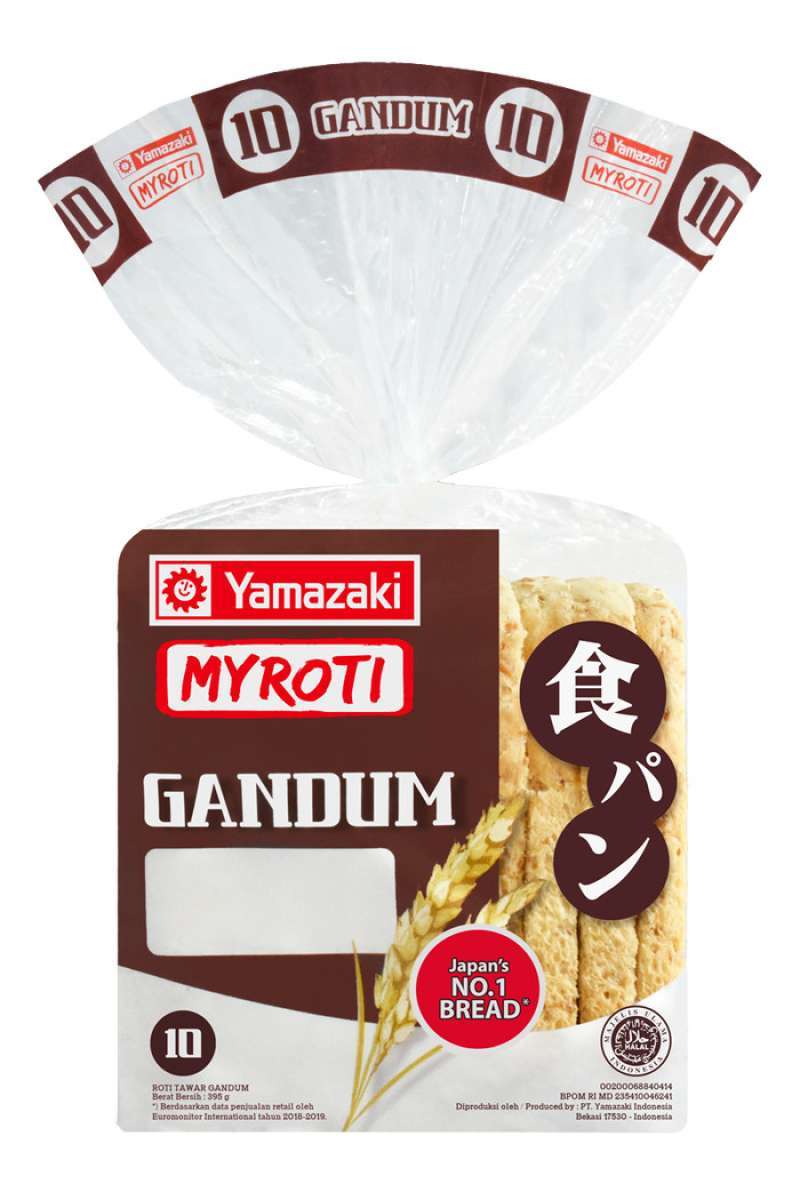 Jual Yamazaki My Roti Tawar Gandum Standar Family Pack Di Seller ...