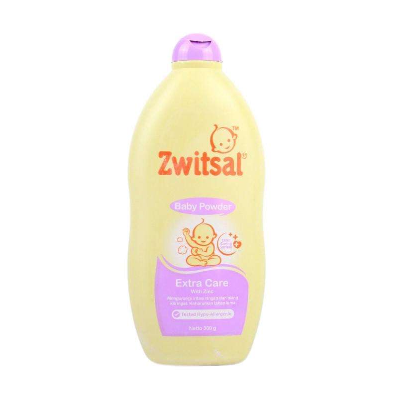 Promo Zwitsal Baby Powder Extra Care with Zinc Bedak [300 g] Diskon 4% ...