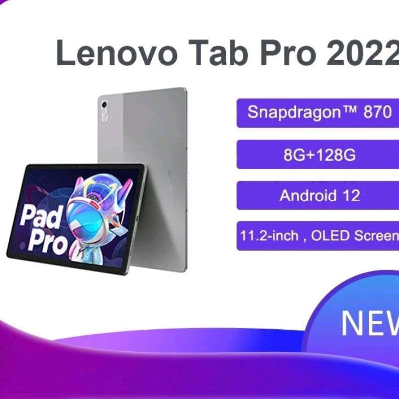 Jual Lenovo Xiaoxin Pad Pro 2022 8/128gb 11.2 Wifi Snapdragon 870 Andro12 Di Seller Aritra Shop ...
