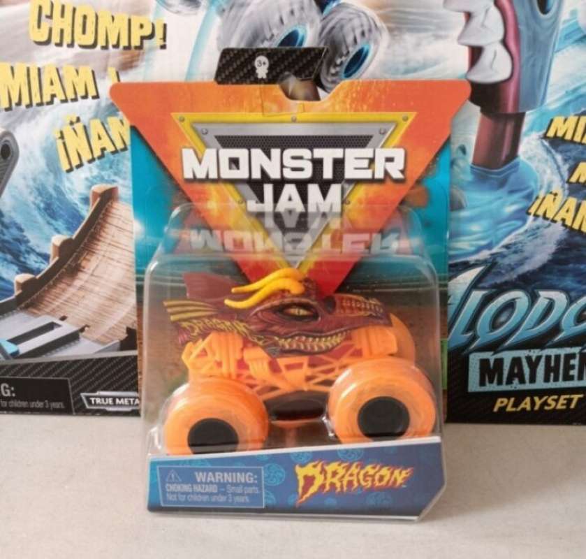 Jual Monster Jam Dragon Orange Ban Orange Di Seller Tlcshop - Kutisari ...