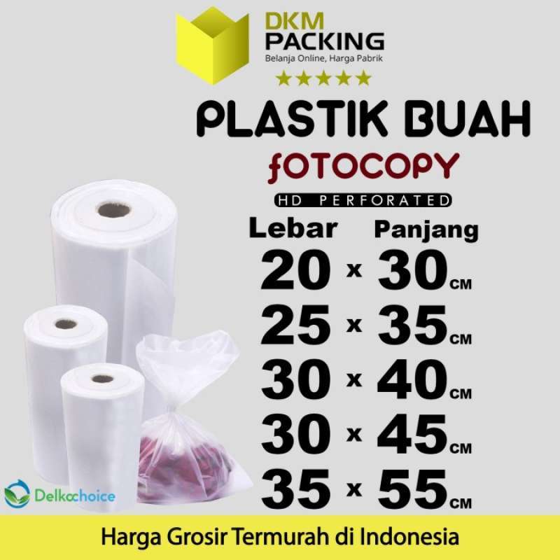 Promo Plastik Buah Hd Perforated Fotokopi Delkochoice Sni Premium ...
