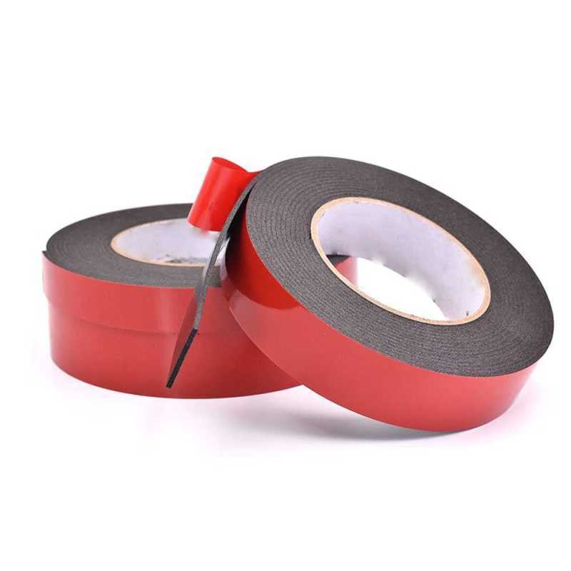 Promo Ecihen Lakban Double Tape Foam 10m x 2mm - Ech01 Warna Merah ...