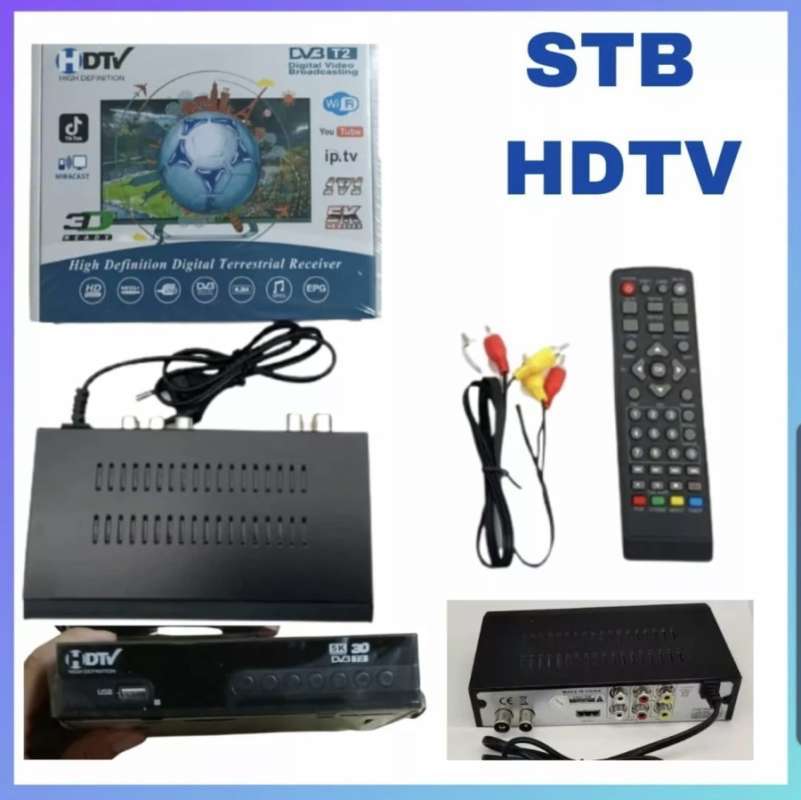 Promo Set Top Box Stb Tv Siaran Digital Dvb T2 Receiver Hdtv Diskon 53% ...