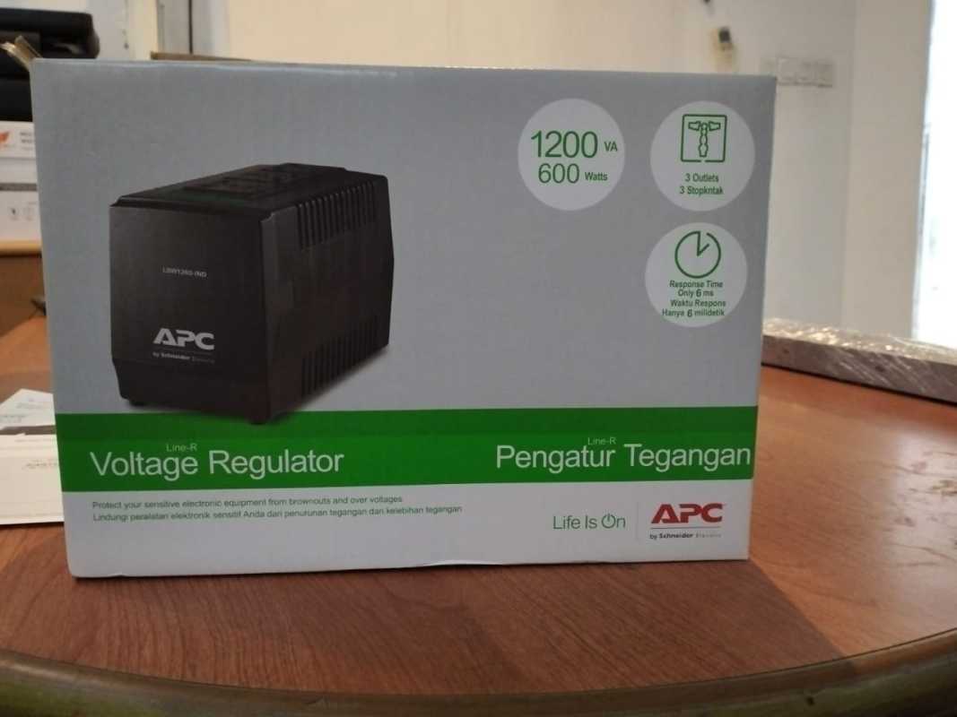 Jual Apc Stabilizer 600w 1200va Garansi 2 Tahun Di Seller Electrical Id ...