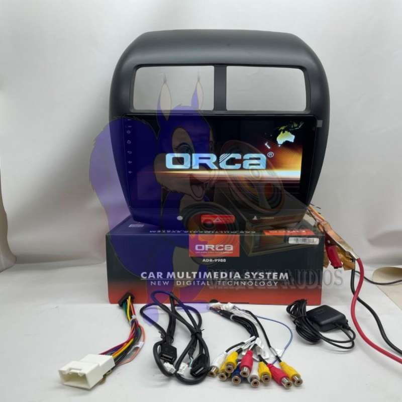 Jual Head Unit Android Orca Carplay Mitsubishi Outlander 2012-2018 10 ...
