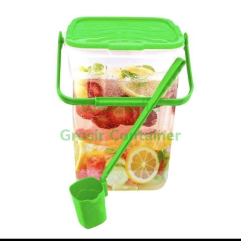 Jual Aquarium Es Tempat Toples Es Buah Kelapa 30 L Kotak Water ...