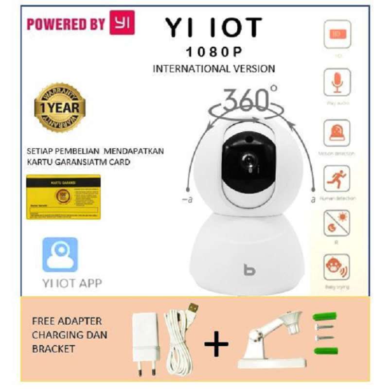 Jual YI IOT IP Camera 360 - 1080P di Seller Indo Global Tech - Duri ...