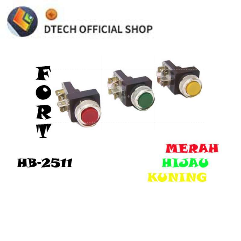 Jual Fort Command Switch Push Button Hb-2511 Di Seller Dtech Official ...