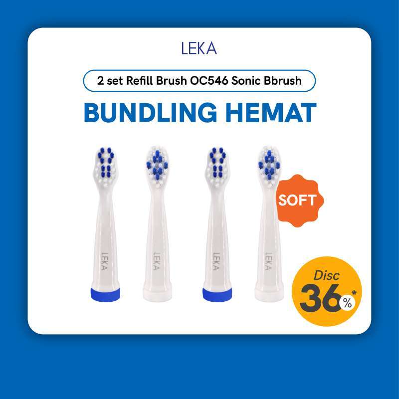 Promo LEKA OC546 Sonic ProtectPro Replacement Brush Diskon 36% di Seller LEKA Indonesia Official ...