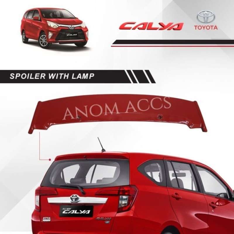 Jual OEM Spoiler Calya Spoiler Cayla Dengan Lampu Spoiler Calya With ...