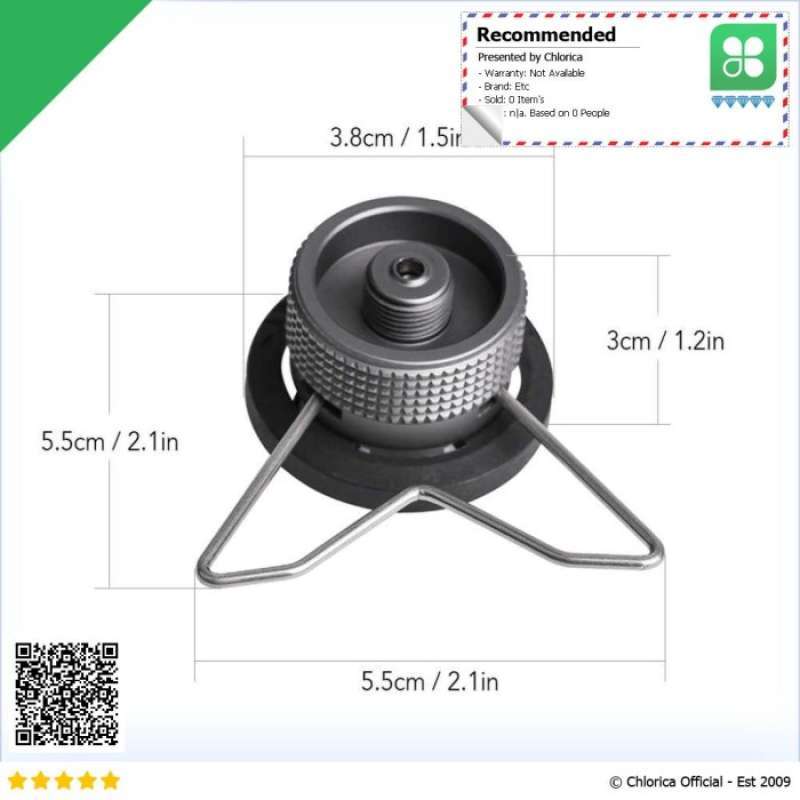 Promo Campingmoon Adapter Nozzle Tabung Gas Butane Head Conversion ...