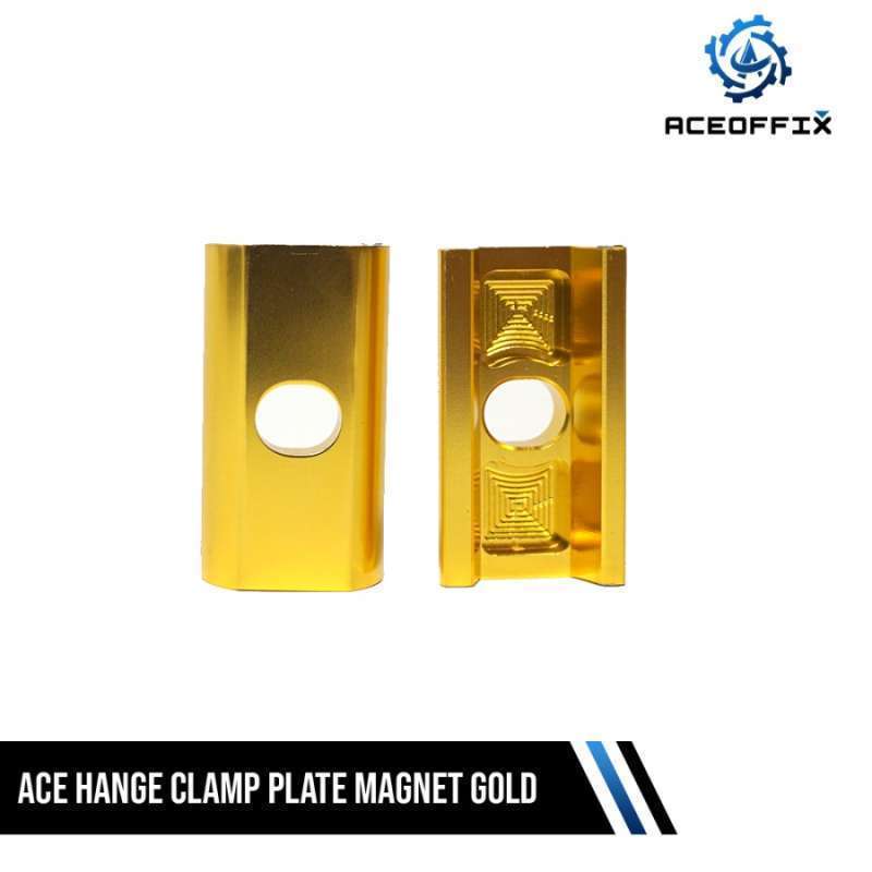 Promo DELTACYCLES - ACE HINGE CLAMP PLATE MAGNET - Red Diskon 43% di ...