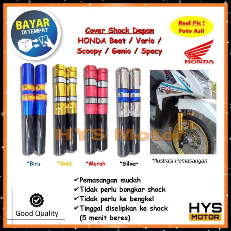 Jual Cover Tabung Shock Depan Beat Terbaru Dengan Harga Termurah Di ...