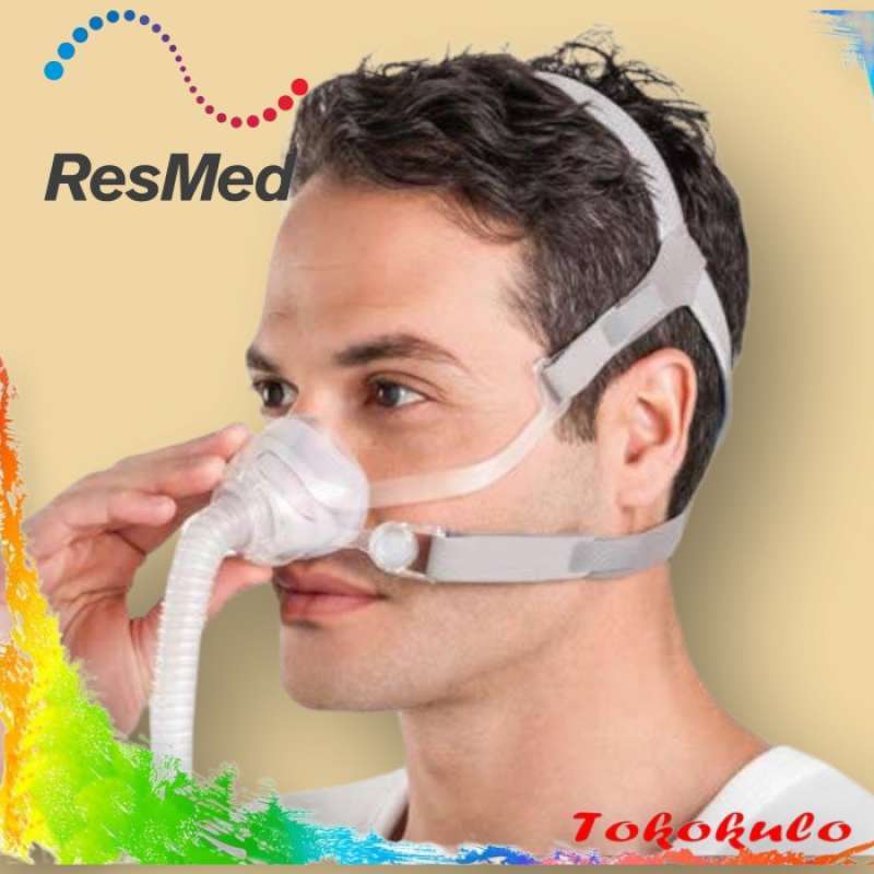 Jual RESMED AIRFIT N10 NASAL CPAP/ BIPAP MASK WITH HEADGEAR di Seller ...