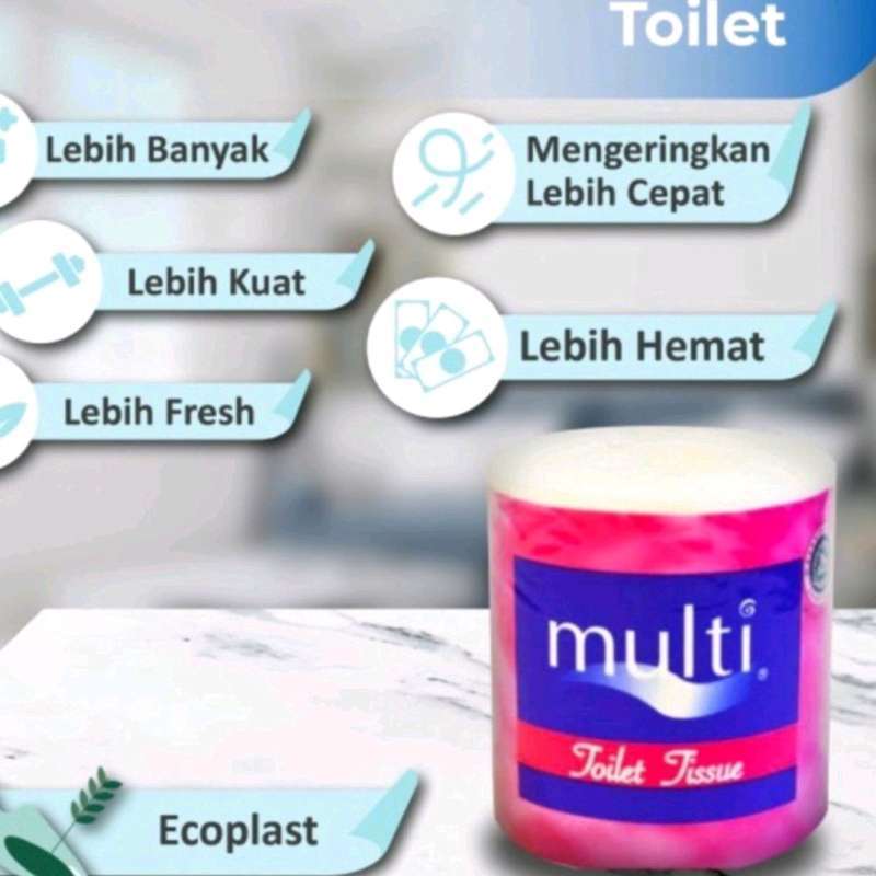 Jual Tisu Toilet Gulung Multi 2 Ply - Tissue Roll Di Seller Owels ...