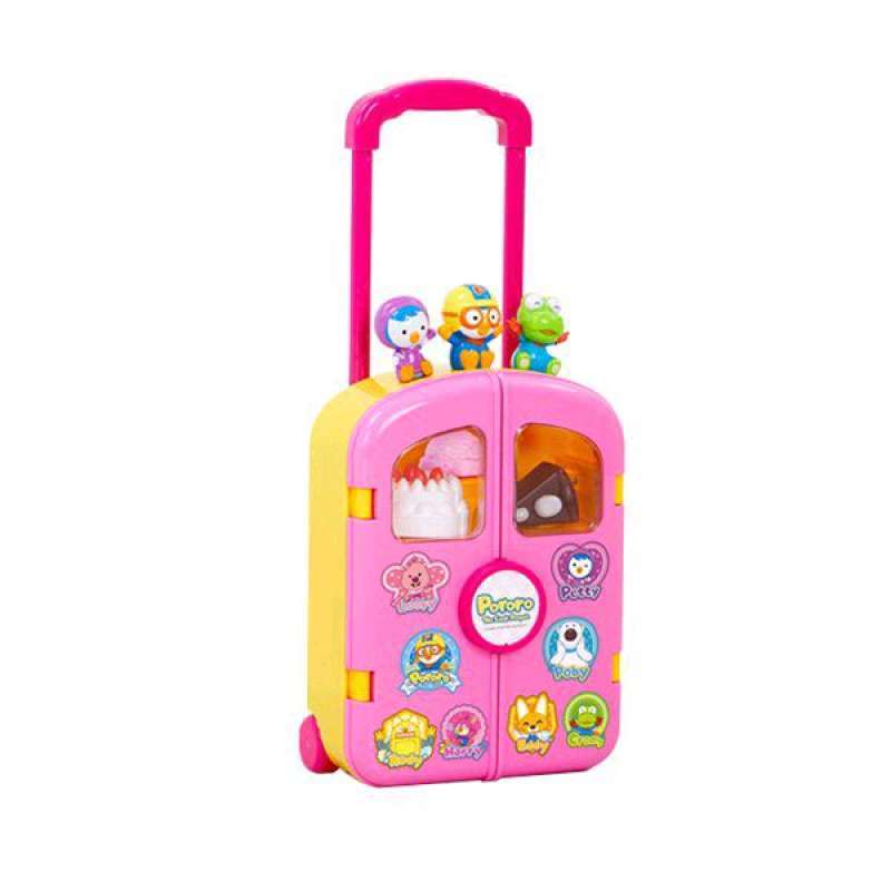 Jual Mainan anak Pororo talking carrier fridge playset original di ...