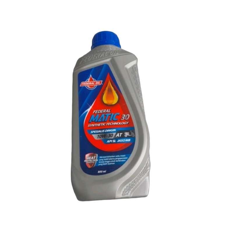 Jual Oli Federal Matic 30 Spesialis Dingin 10w-30 800ml Di Seller ...