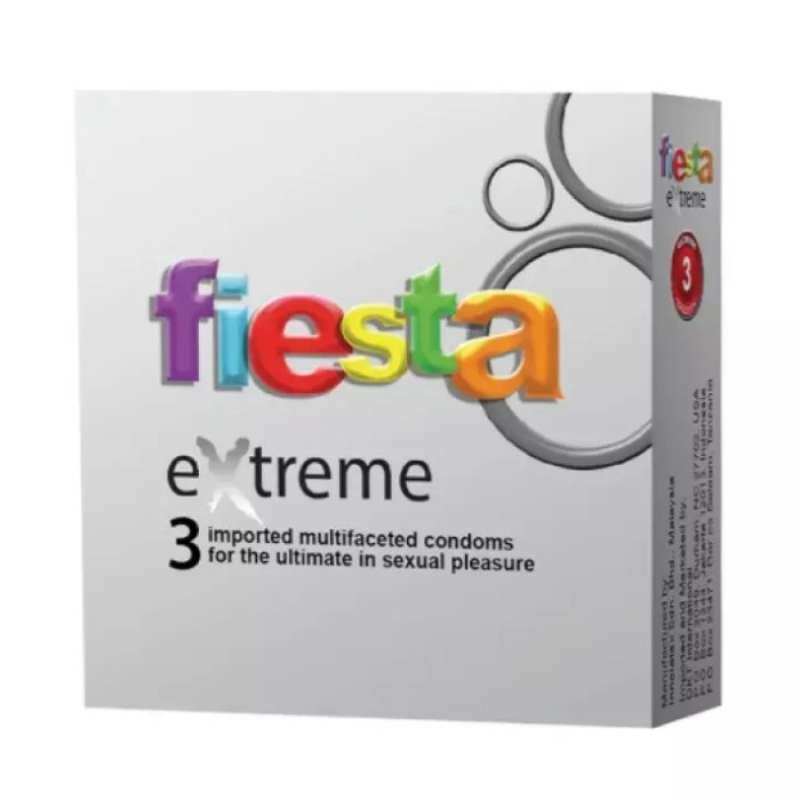 Jual Alat Kontrasepsi Condoms Fiesta Extreme ( Bergerigi) di Seller ...