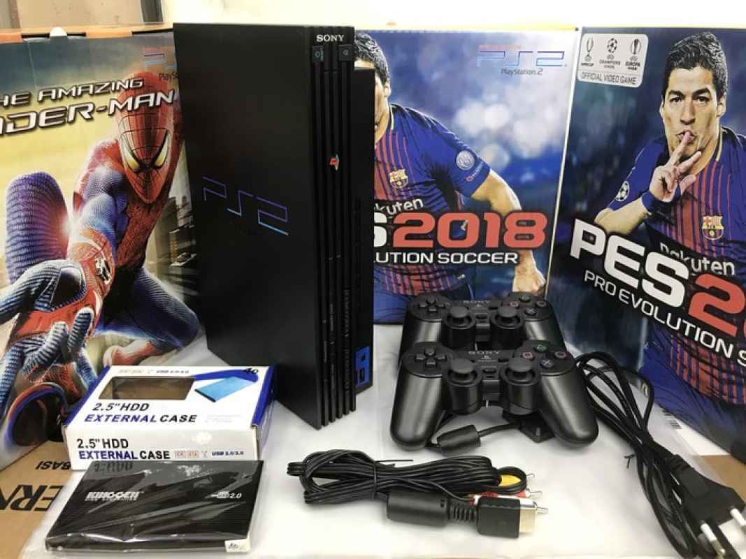 Jual Ps2 Fat Matrix Hardisk Ekternal Paket Lengkap Di Seller Emma Store ...
