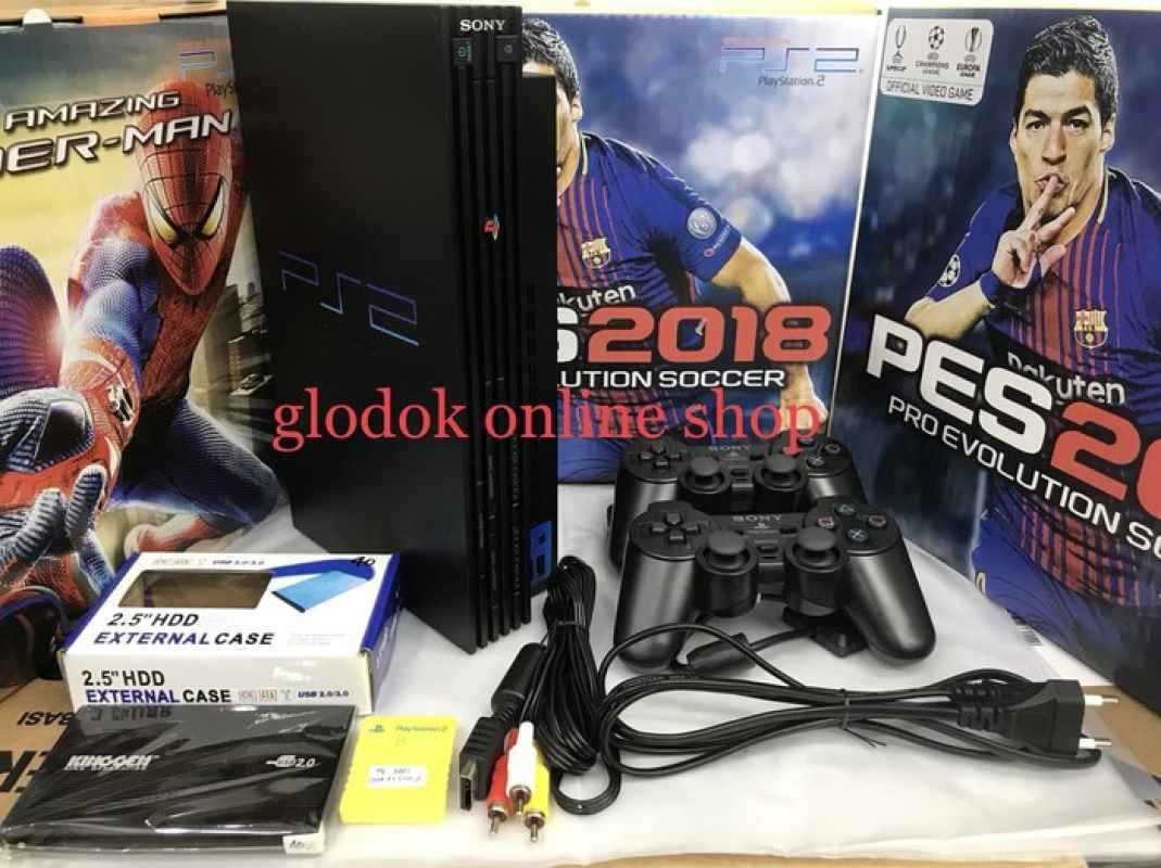 Jual Ps2 Fat Matrix Hardisk Ekternal Paket Lengkap Di Seller Emma Store ...