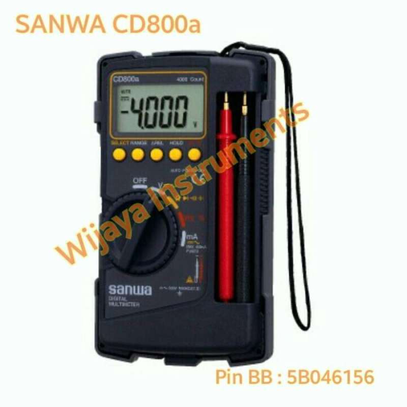 Promo SANWA CD800A DIGITAL MULTIMETER Diskon 33% di Seller Umar Store ...