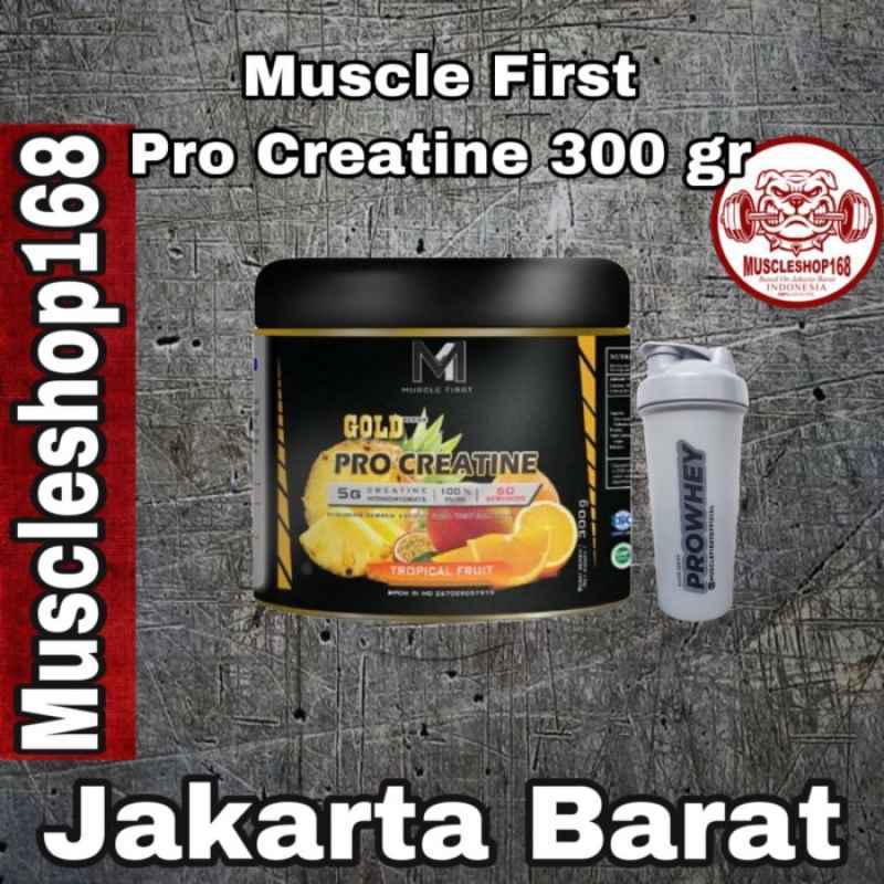 Promo Musclefirst Pro Creatine 300 gr gram GOLD Series M1 Nutrition ...
