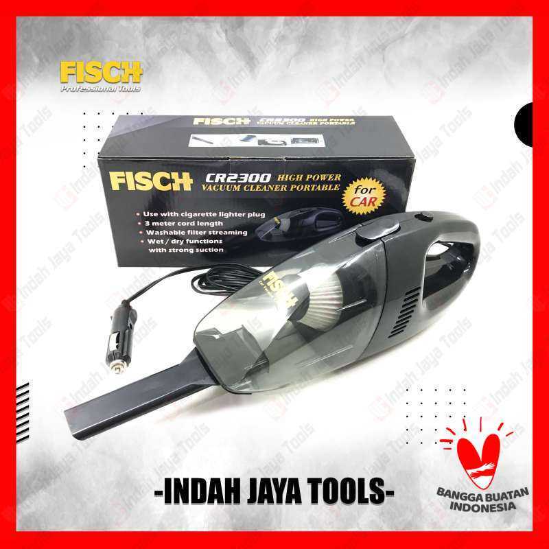Promo Fisch Vacuum Cleaner Portable Dc 12v Vacum Penghisap Sedot Debu ...
