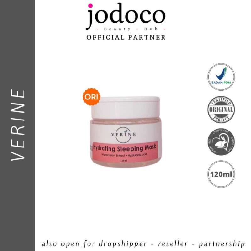 Jual Verine Hydrating Sleeping Mask 120ml di Seller Flower Beauty - Indonesia | Blibli