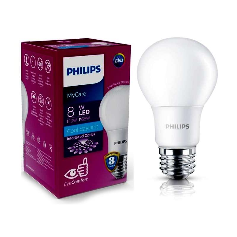 Jual PHILIPS Mycare LED Bulb Bohlam Lampu [8 W] di Seller ...