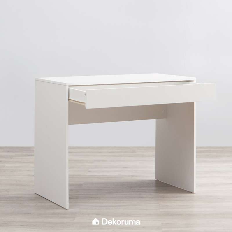 Promo Dekoruma Moku Meja Belajar Laci / Meja Kerja Minimalis Dari Kayu ...