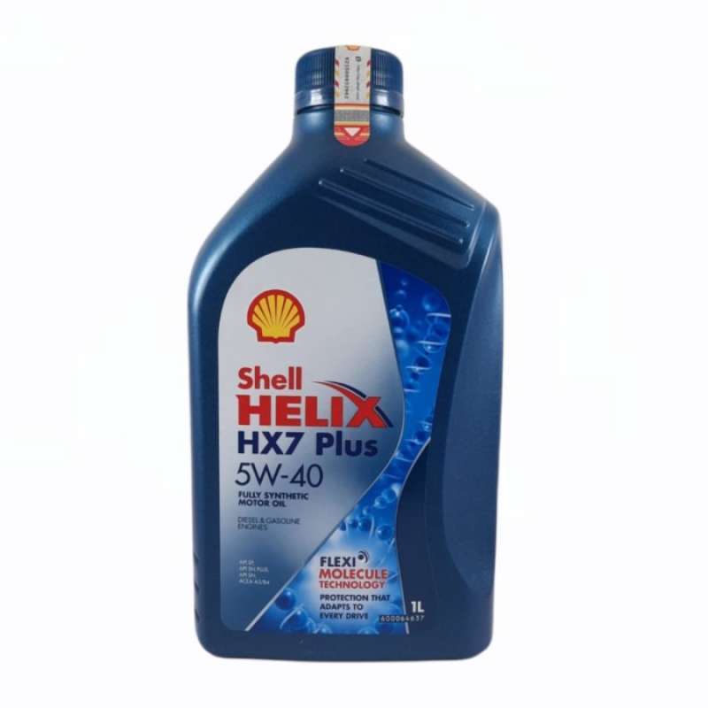 Jual Oli Mesin Shell HELIX HX7 SAE 5W-40 API SP SN PLUS Fully Synthetic ...