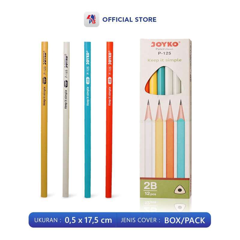 Jual Pensil 2b Joyko P 125 Per Pack Pensil Sketch Drawing Model