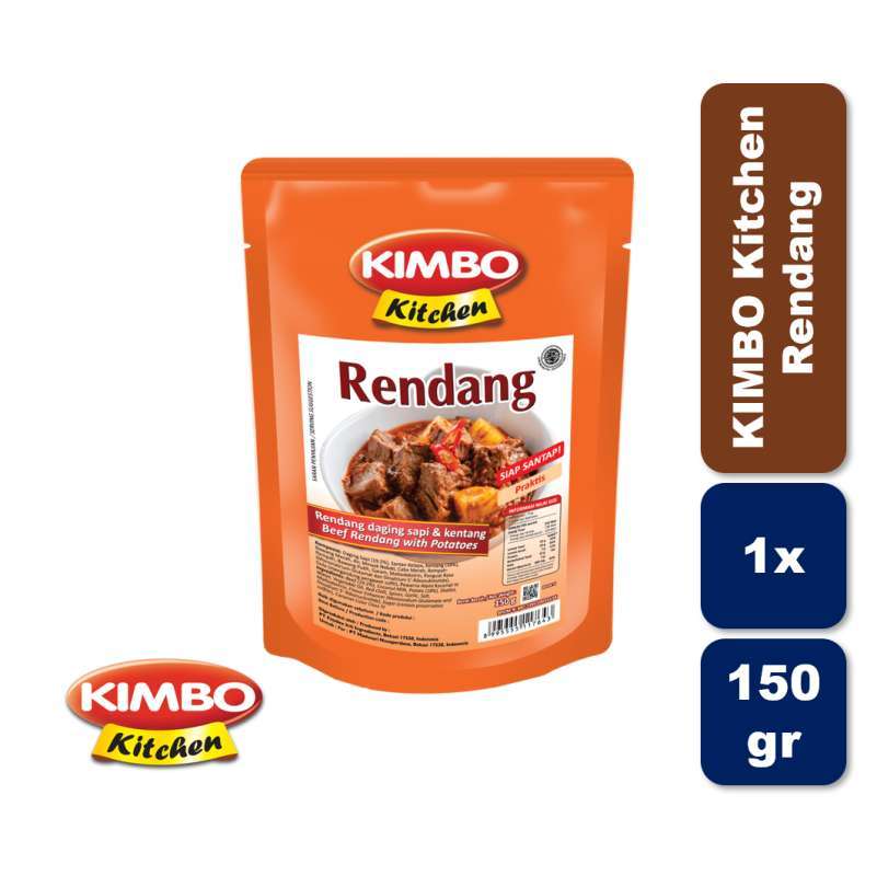 Jual KIMBO Kitchen Rendang [1 pcs x 150 g] di Seller KIMBO Jakpus ...