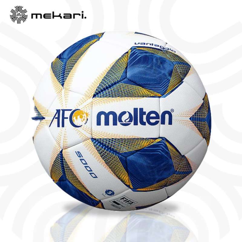 Promo Bola Kaki Molten F5A5000-A ( Afc Official Match Ball ) Diskon 23% ...