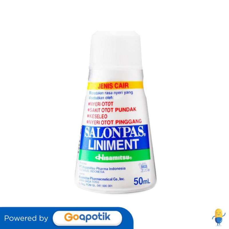 Jual SALONPAS LINIMENT 50 ML di Seller Apotek Rapha Jakarta Timur ...