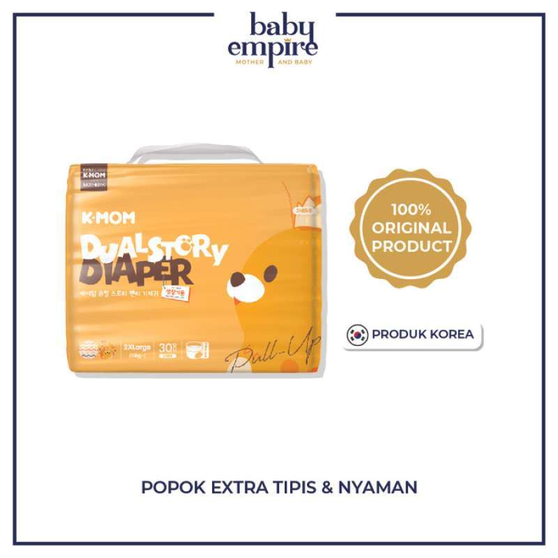 Promo MOTHER-K K-MOM DUAL STORY DIAPER - POPOK PEREKAT CELANA BAYI DAN ...