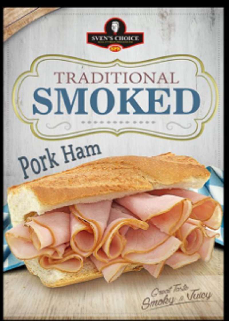Jual SVEN'S CHOICE HAM BABI TRADITIONAL PORK SMOKED HAM di Seller ...