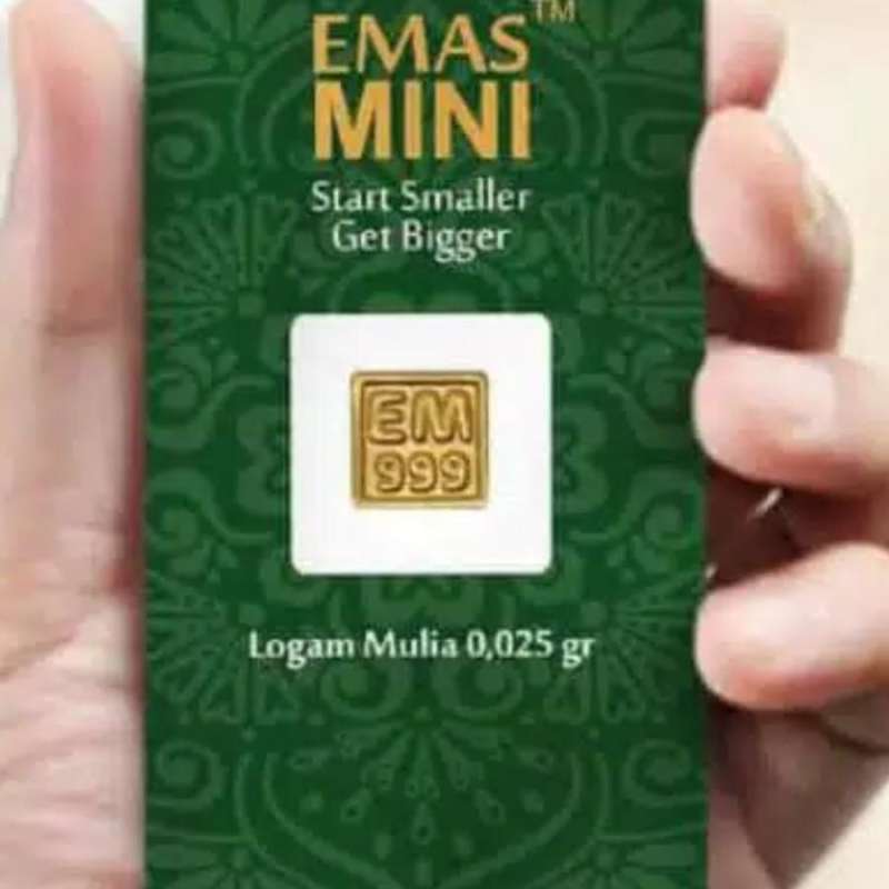 Jual Emas LM 0.025 gr/gram/0.025g/0.025gr/ non ANTAM Sertifikat (EG) di ...