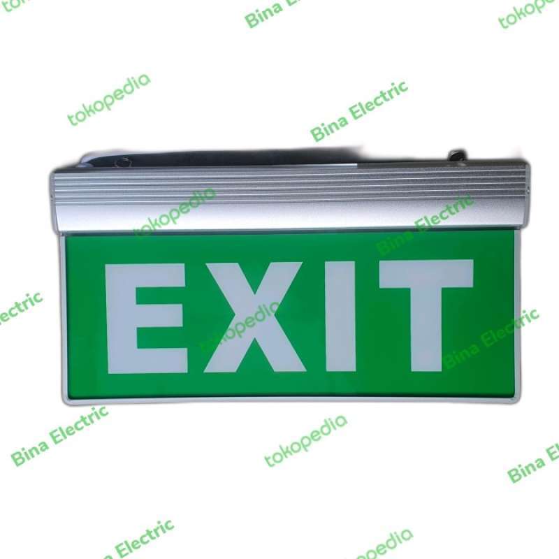 Jual Lampu Exit Emergency Led 2 Sisi / Exit Lamp 2 Sisi Led 2 Muka Di ... Jual Lampu Exit Emergency Led 2 Sisi / Exit Lamp 2 Sisi Led 2 Muka Di ...