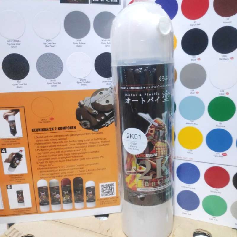 Jual Pylox/pilox Pernis Samurai Paint Clear 2k01 / Samurai Clear 2k Di ...