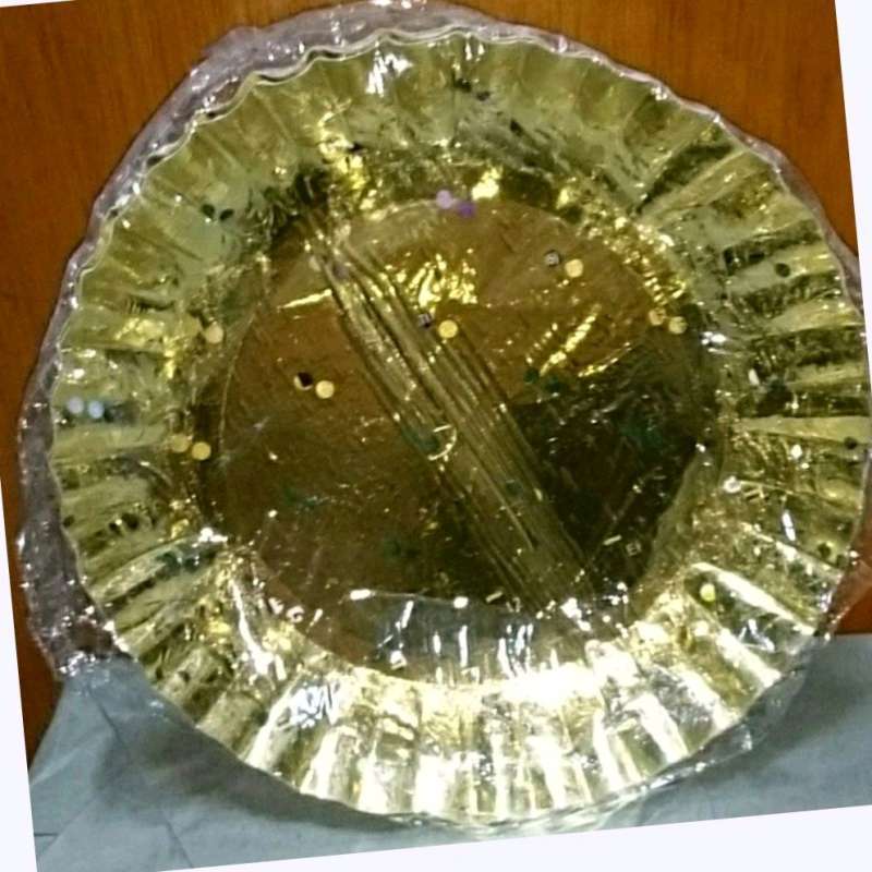 Jual Piring Kertas Emas Kue (+- 10 Pcs ) Di Seller Toko Andy - Tanjung Duren Utara, Kota Jakarta ...