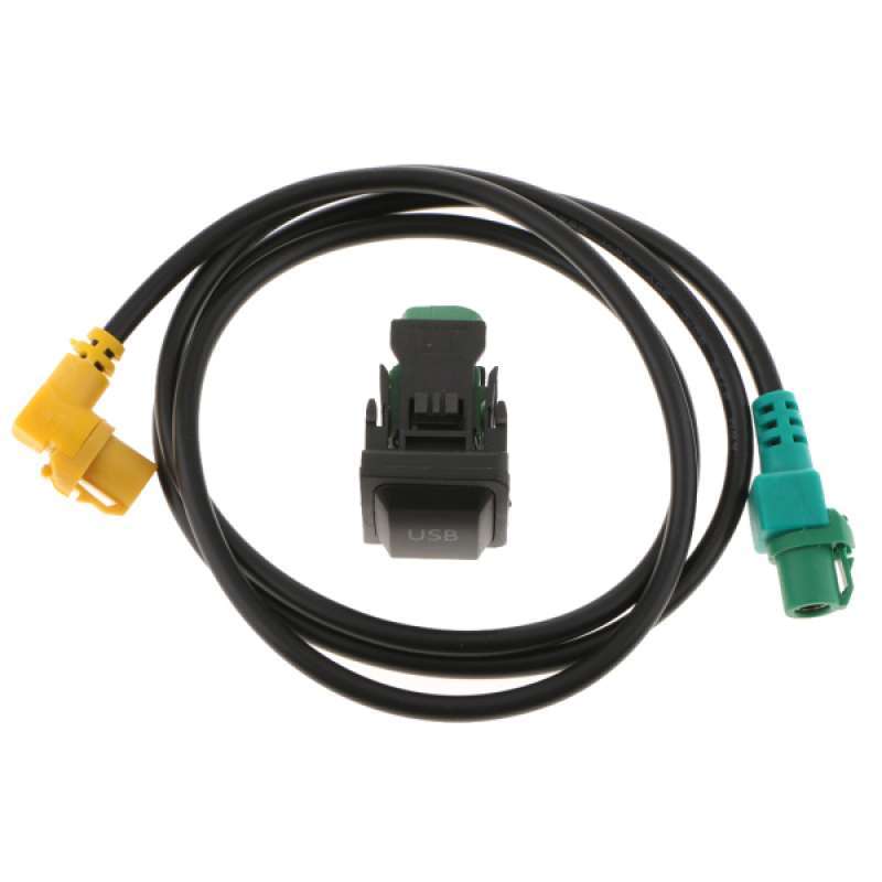 Promo Auto USB Switch Cable Harness AP For VW GOLF JETTA MK5 MK6 Passat ...