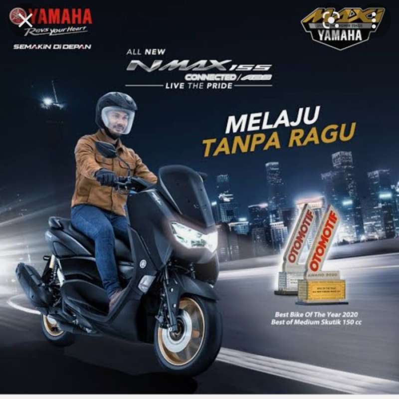 Jual STANDAR SAMPING NEW NMAX2020, CONNECTED YAMAHA B6H-F7311-00 di ...