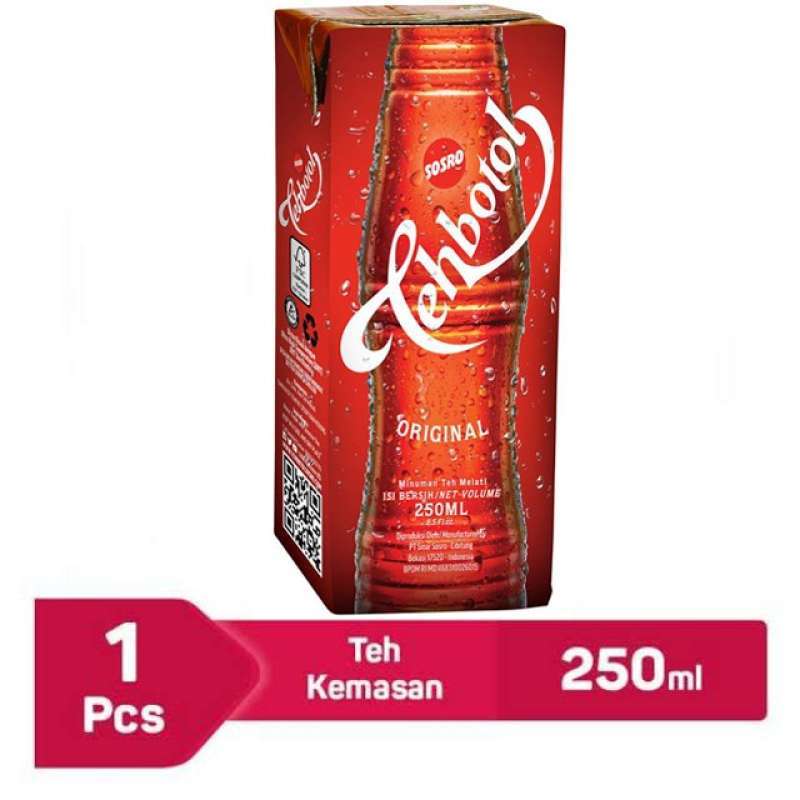Jual SOSRO Teh Botol Original 250 ml 250ml teh kotak di Seller The Only ...