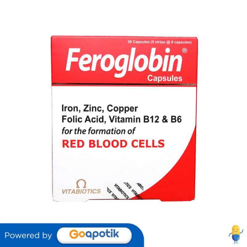 Jual Feroglobin Box 30 Kapsul Di Seller Apotek Jitu - Sei Buah, Kota ...