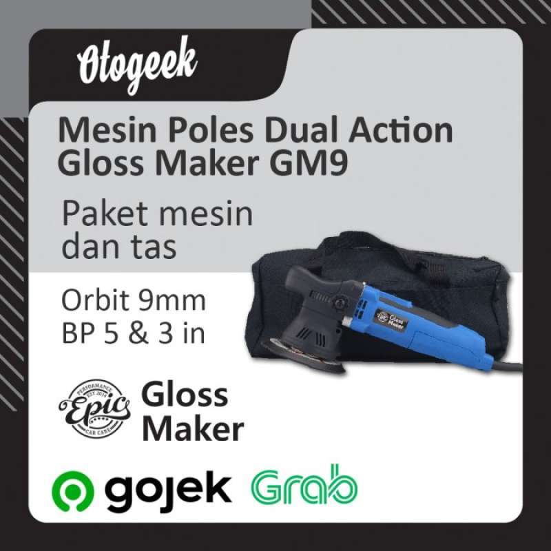 Promo Mesin Dual Action Gloss Maker Gm9 Bukan Mesin Da Shinemate Ero Diskon 16% di Seller ...