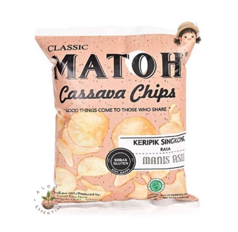 Jual Matoh Keripik Singkong Manis Asin 75gr - Keripik Bebas Gluten di Seller Alora Essential ...