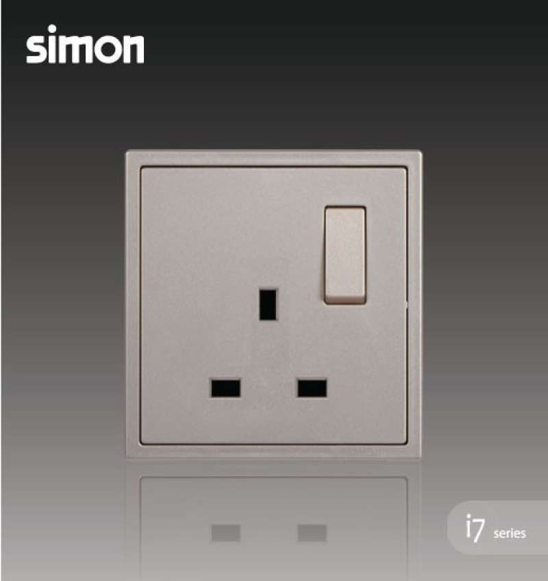 Jual Simon I7 Series British Socket Module With Switch 13a Di Seller ...