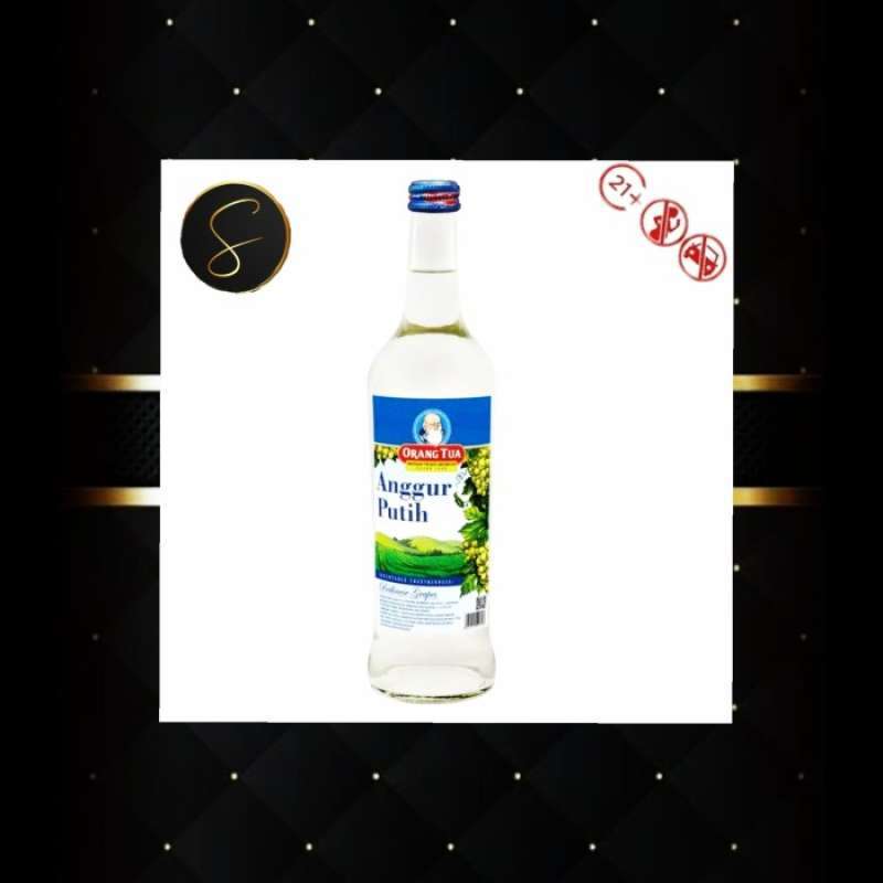 Jual 1 DUS / 1 CTN ISI 12 BOTOL ANGGUR PUTIH CAP ORANG TUA 620 ML MEDAN ...