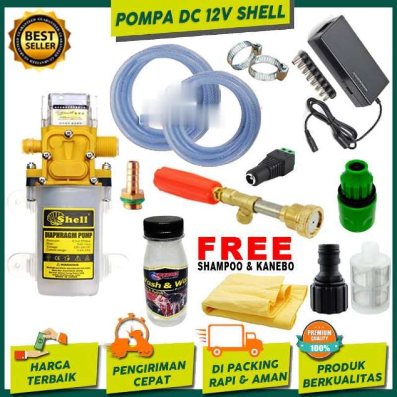 Promo Paket Lengkap Pompa DC Shell High Pressure Diskon 31% di Seller ...